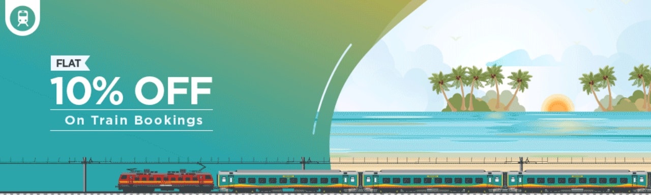 Exciting Train Ticket Booking Offers & Coupons September 2022